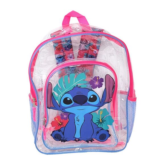Disney | Accessories | New Disney Stitch Backpack Transparent Clear 6 ...